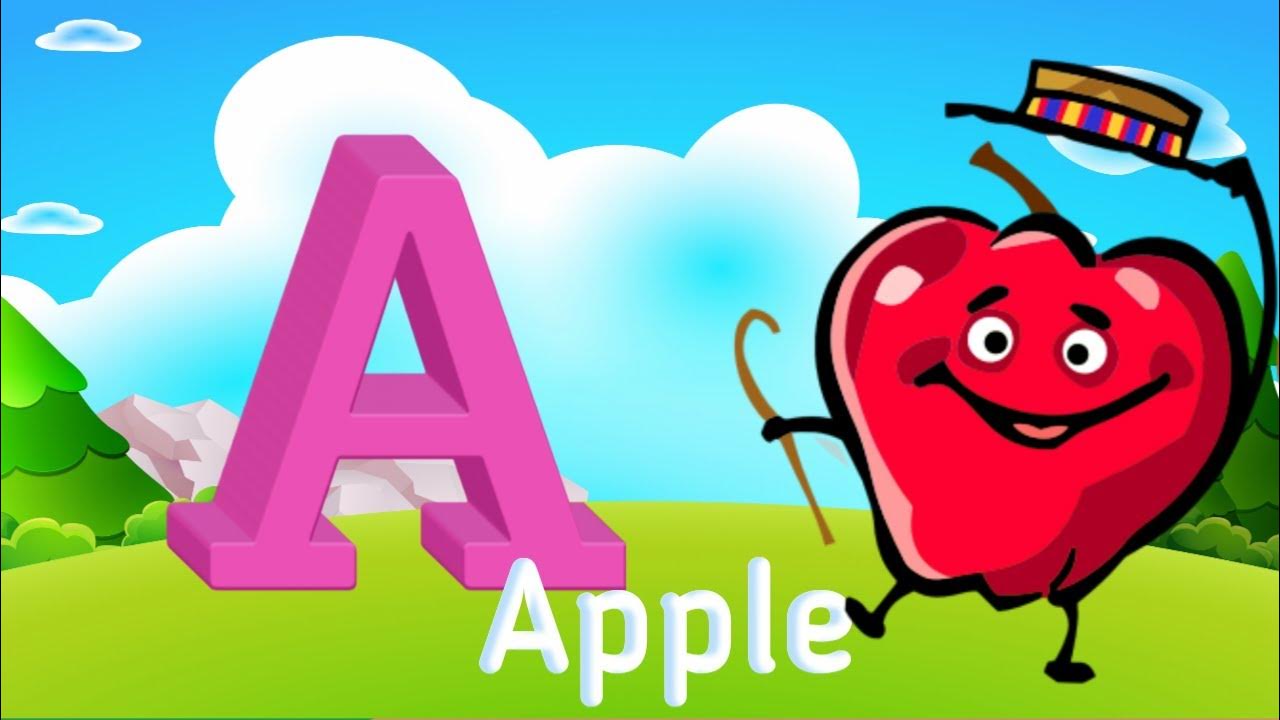A for Apple b for ball, abcd, alphabet song, abcdefg, abcd for kids Nursery rhymes, ABCD songs ...