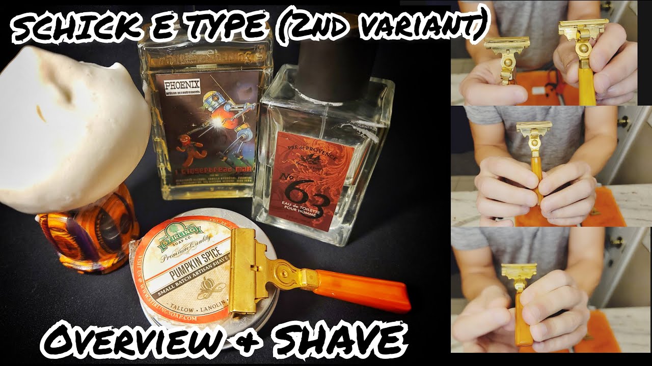 THE "BEST" SCHICK INJECTOR RAZOR?! | E TYPE | QUICK OVERVIEW + HEAD ...