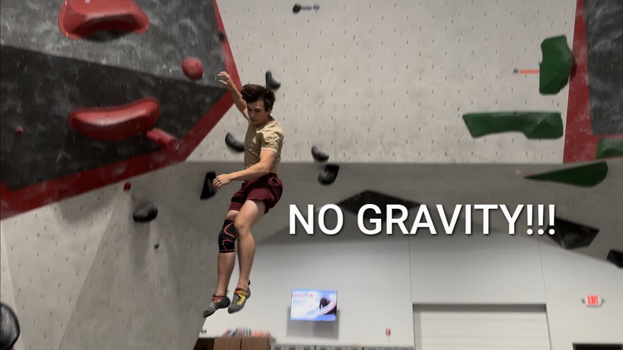 CLIMBER TURNS OFF GRAVITY! - YouTube