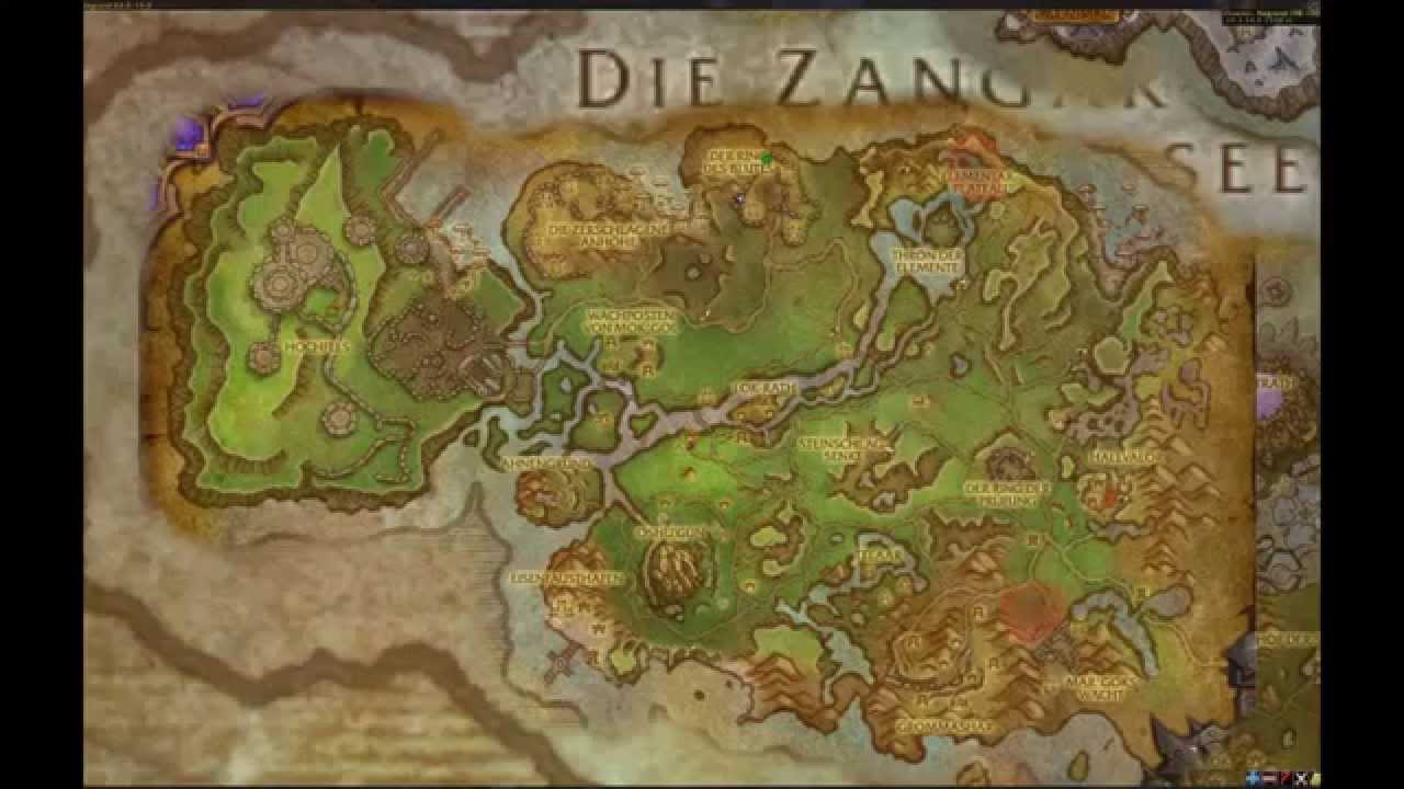 WOW - Trümmer der Genedar / Schatzsuche in Nagrand - YouTube