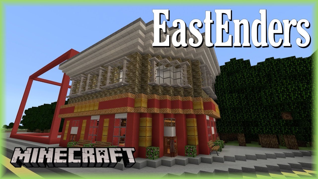 Inside the Queen Vic: Minecraft's Iconic Eastenders Pub Tour - YouTube