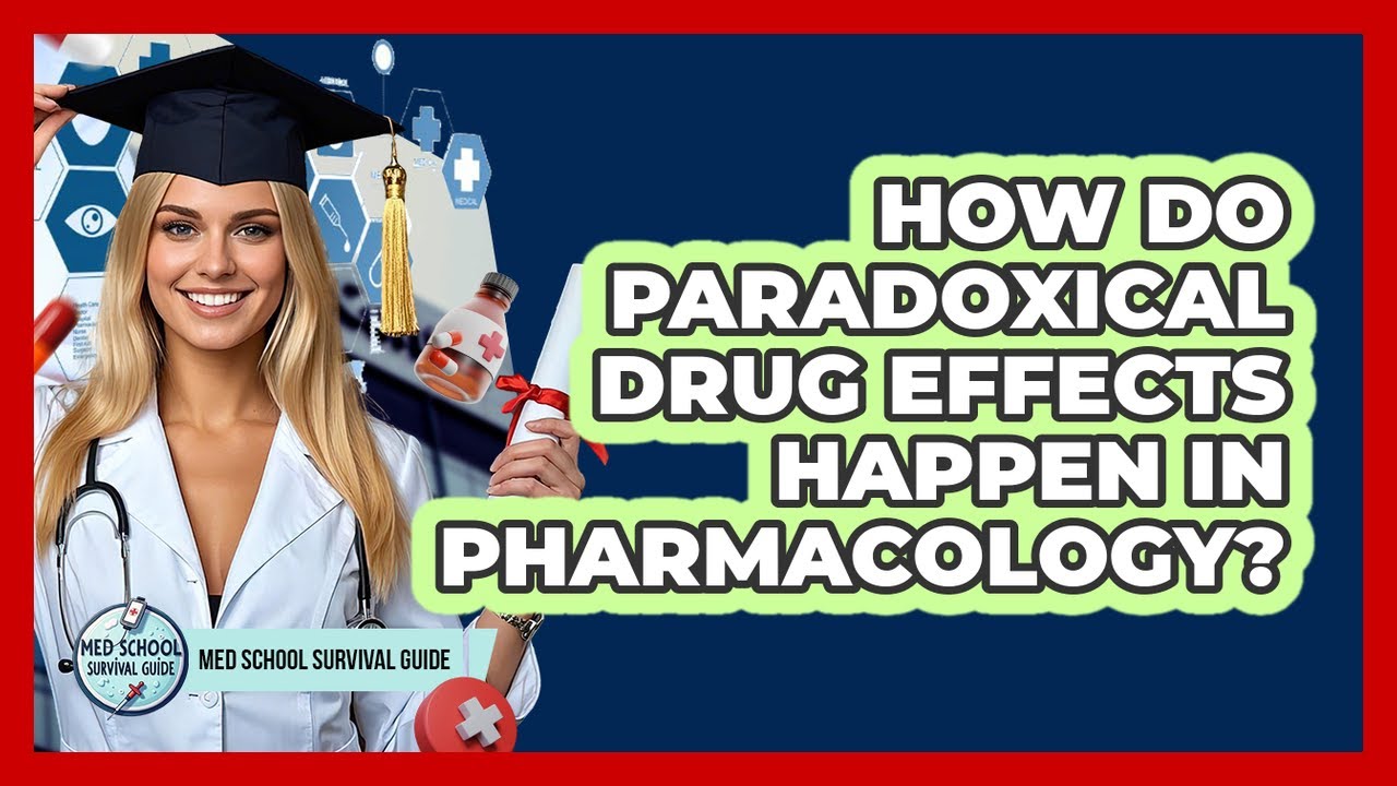 How Do Paradoxical Drug Effects Happen In Pharmacology? - Med School ...