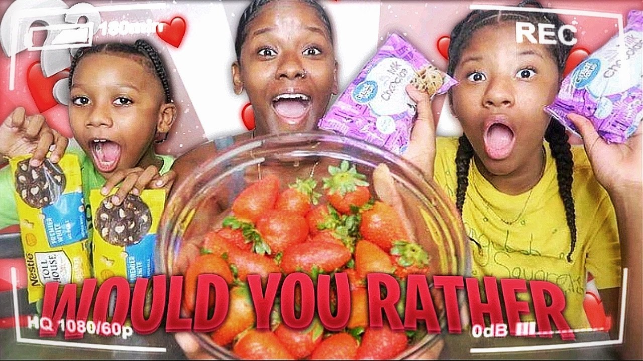 WOULD YOU RATHER!? | VDAY EDITION ️ | WE'RE BACK!!!!! | LACY'S FILES ...
