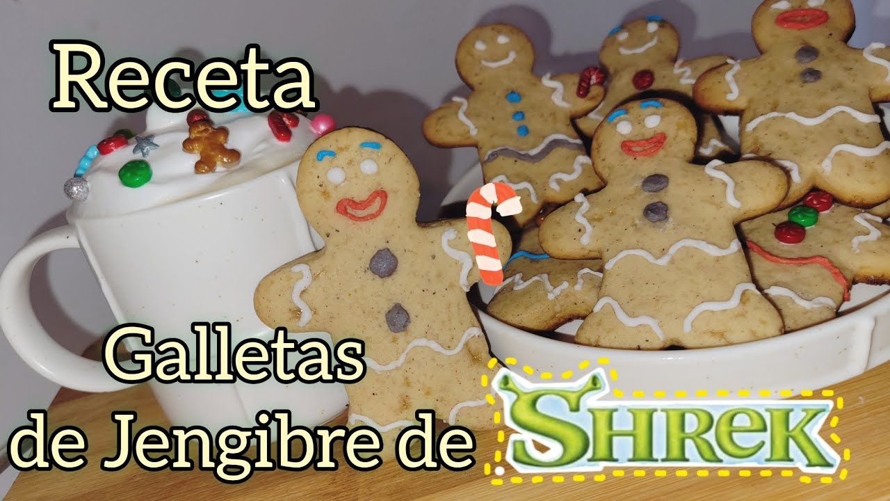 La Receta Más Fácil Para Hacer Galletas de Jengibre/Hombre de Jengibre ...