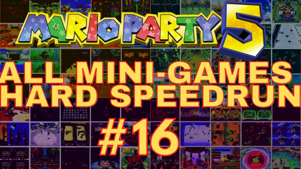 [#16] 4vs4 Segment Practice | Mario Party 5 All Mini-Games (Hard ...