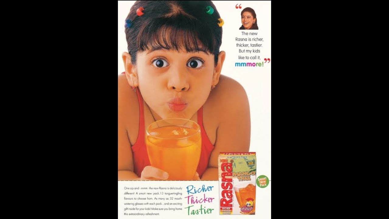 Rasna Old Advertisements - YouTube