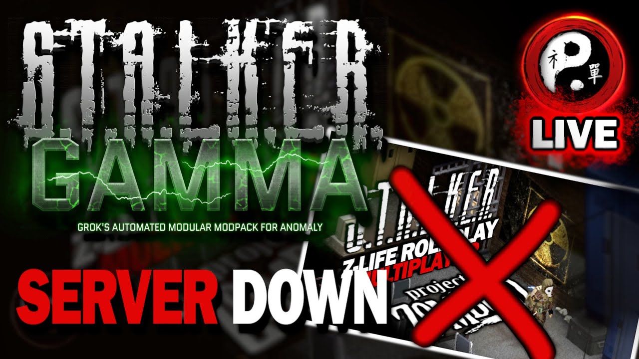 🔴 LIVE — STALKER GAMMA while waiting for Z-LIFE Project Zomboid Stalker ...