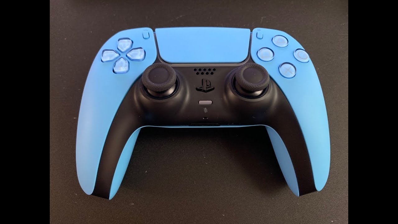 Starlight Blue DualSense Controller (PS5) - YouTube