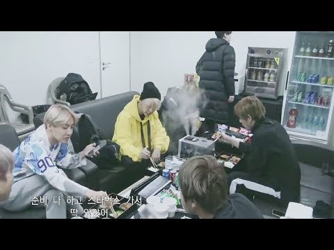 BTS didn't know camera was on!