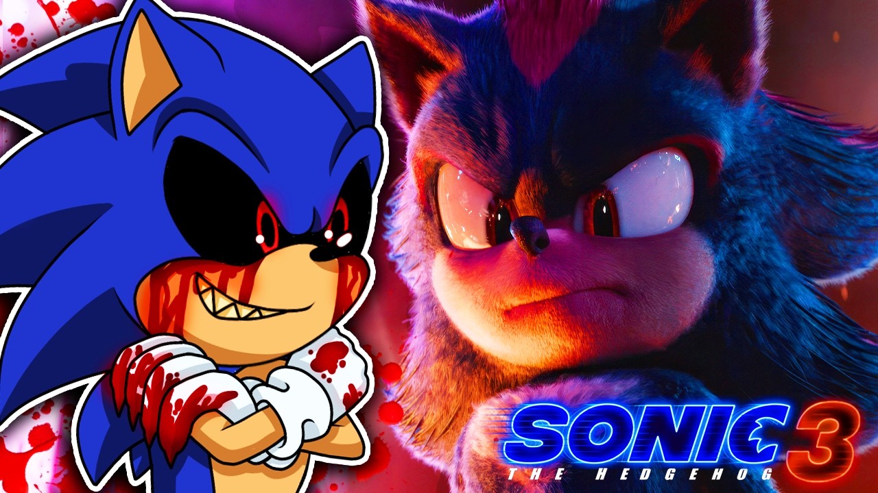 Sonic.EXE Reacts To SONIC THE HEDGEHOG 3 | Official Trailer! - YouTube