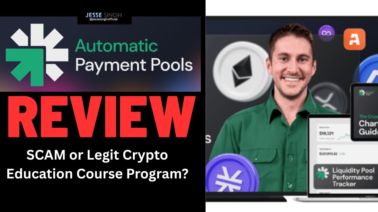 Automatic Payment Pools Review - SCAM or Legit Andy Andy Howard Crypto Education DEFI program ...