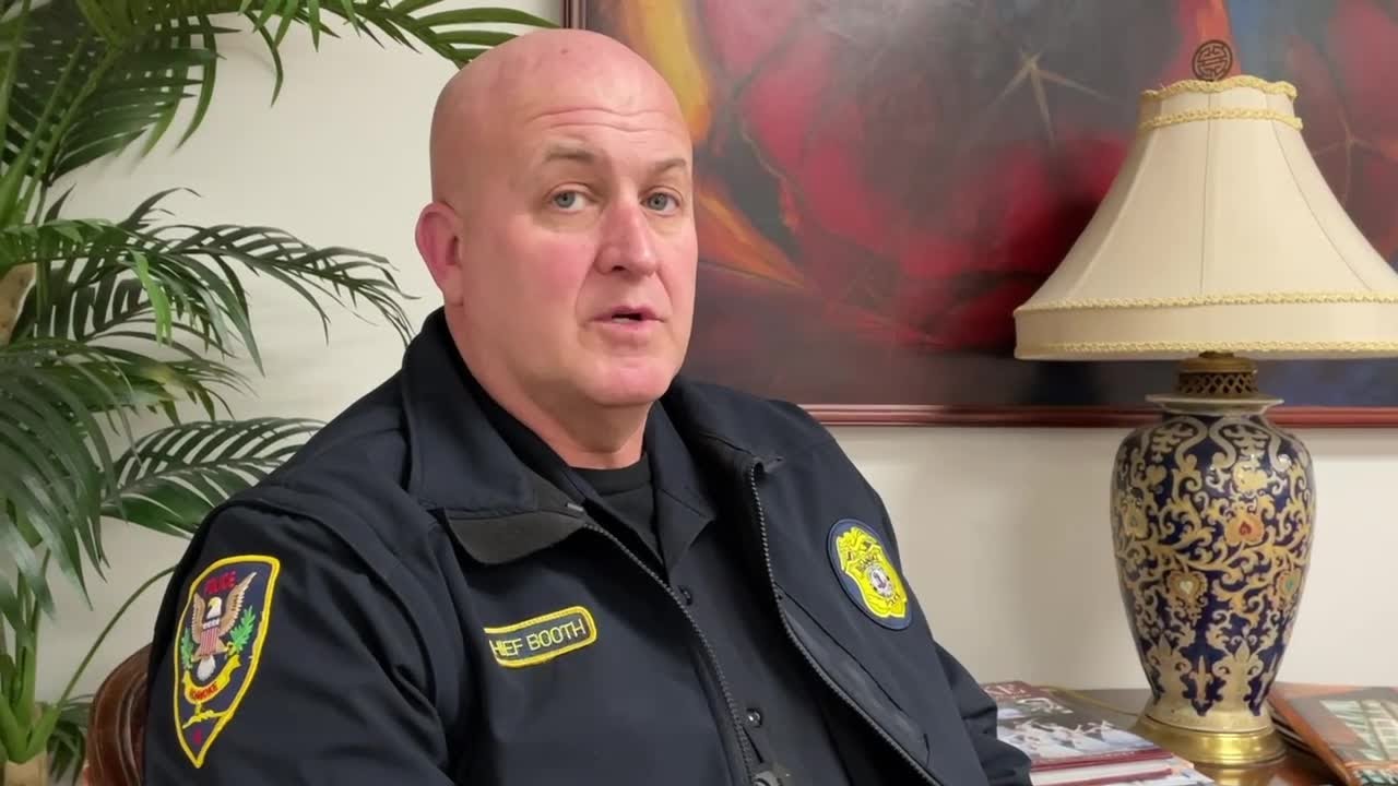 Roanoke Police Chief Scott Booth discusses crime fighting strategies ...