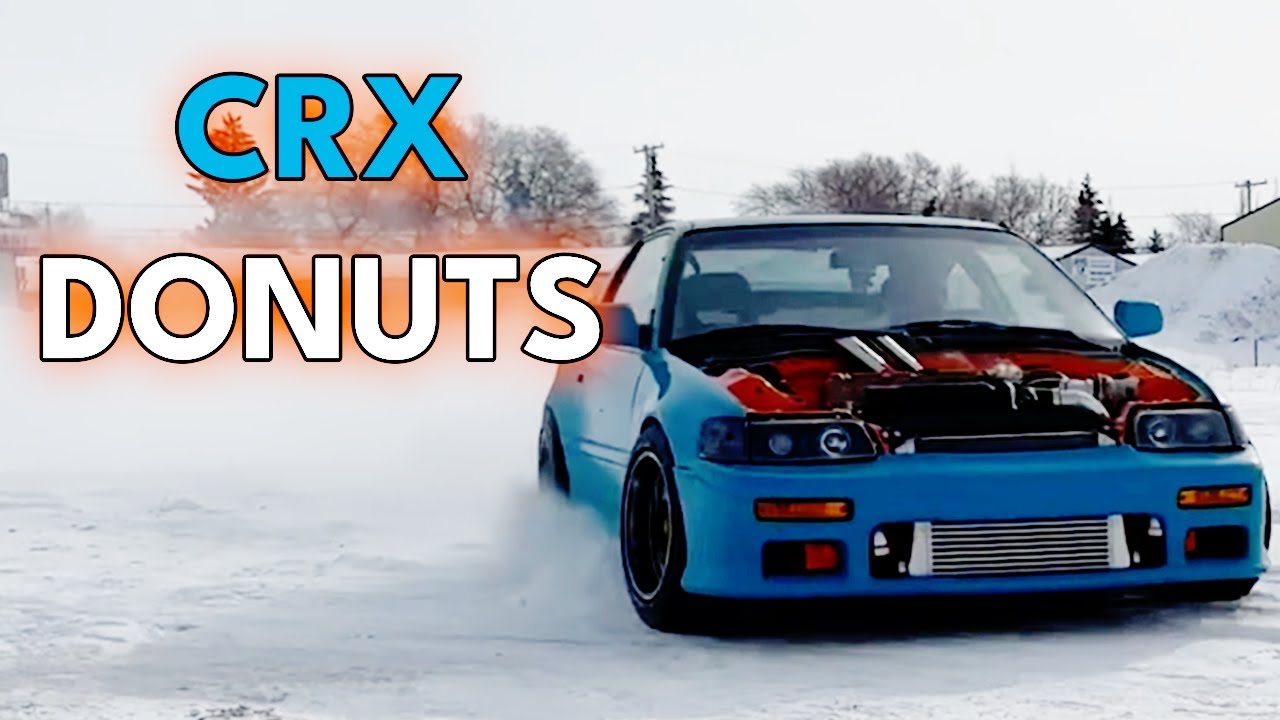 K20 TURBO ALL WHEEL DRIVE HONDA CRX BUILD UPDATE *RIPPING DONUTS* - YouTube