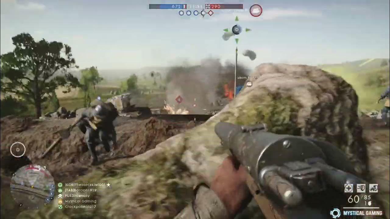 Battlefield 1 - Conquest - Soissons (XBOX ONE) - YouTube