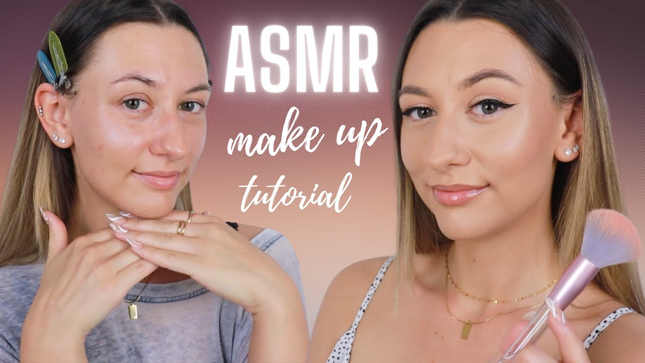 ASMR Doing My Make Up Routine! 💄 (Whispered Tutorial) - YouTube