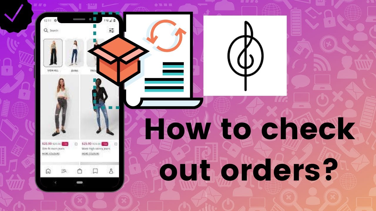 How to check out orders on Stradivarius? - YouTube