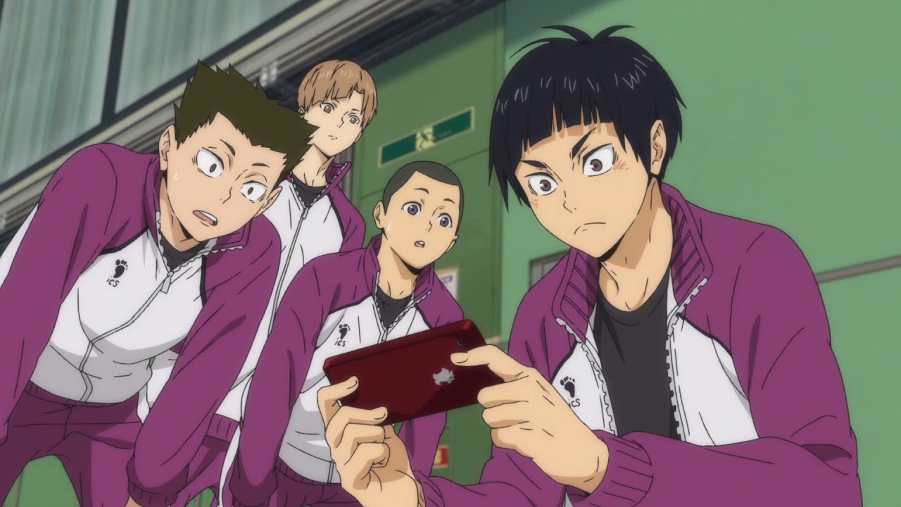 Perfect receive from Hinata - Haikyuu season 4 episode 22 - YouTube