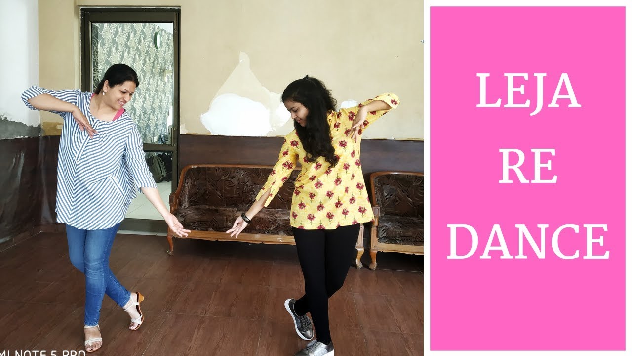 LEJA RE DANCE | DHVANI BHANUSHALI | WEDDING SANGEET CHOREOGRAPHY | EASY ...