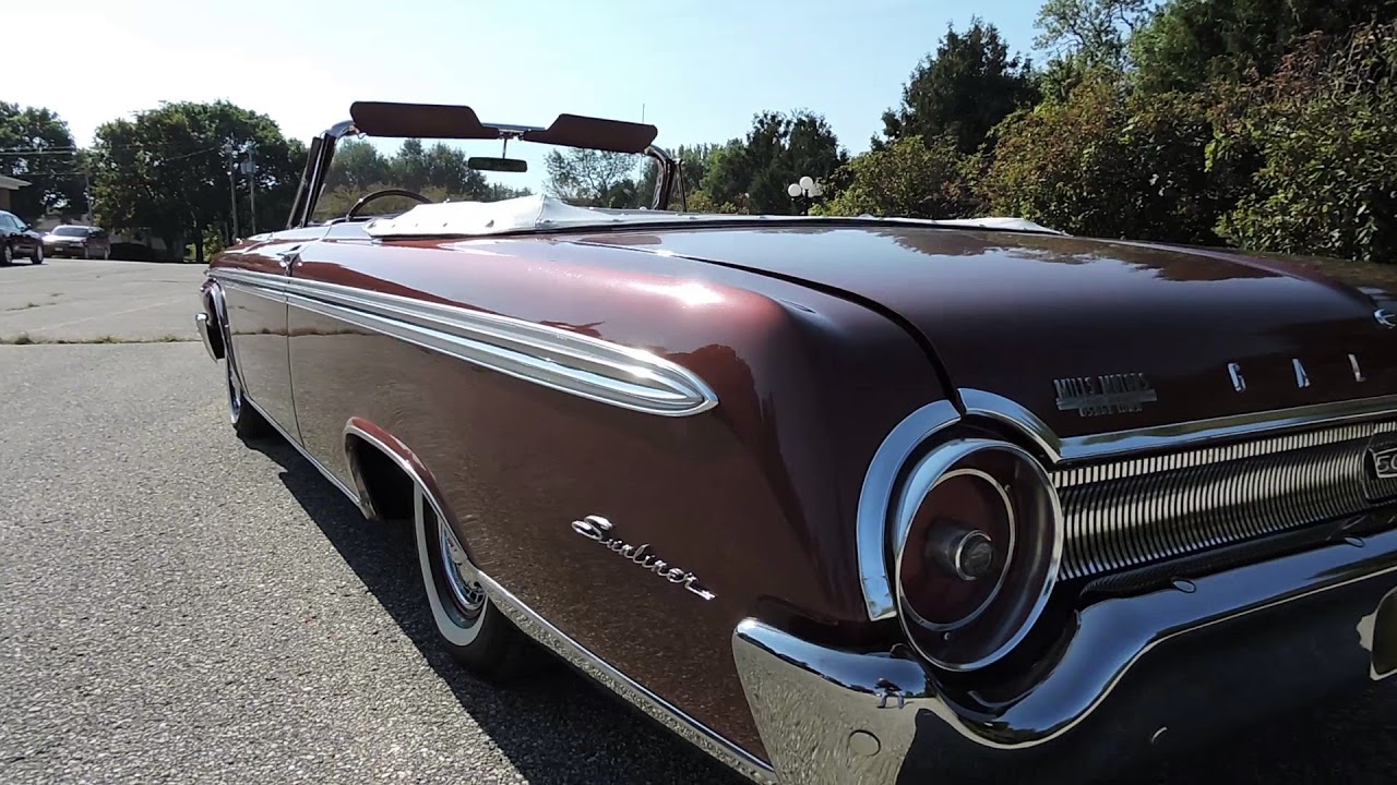 1962 Ford Galaxie convertible for sale at www coyoteclassics com - YouTube