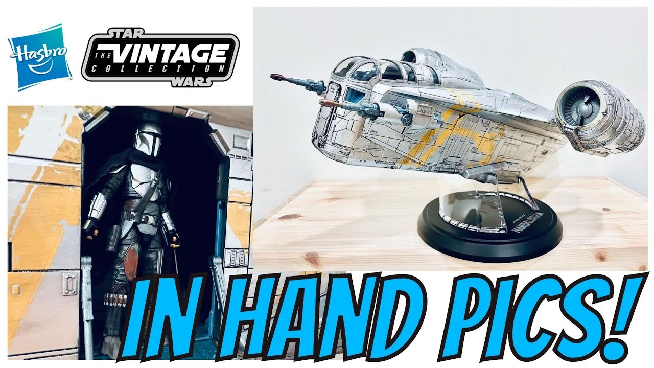 HasLab Razor Crest In Hand Images! - YouTube