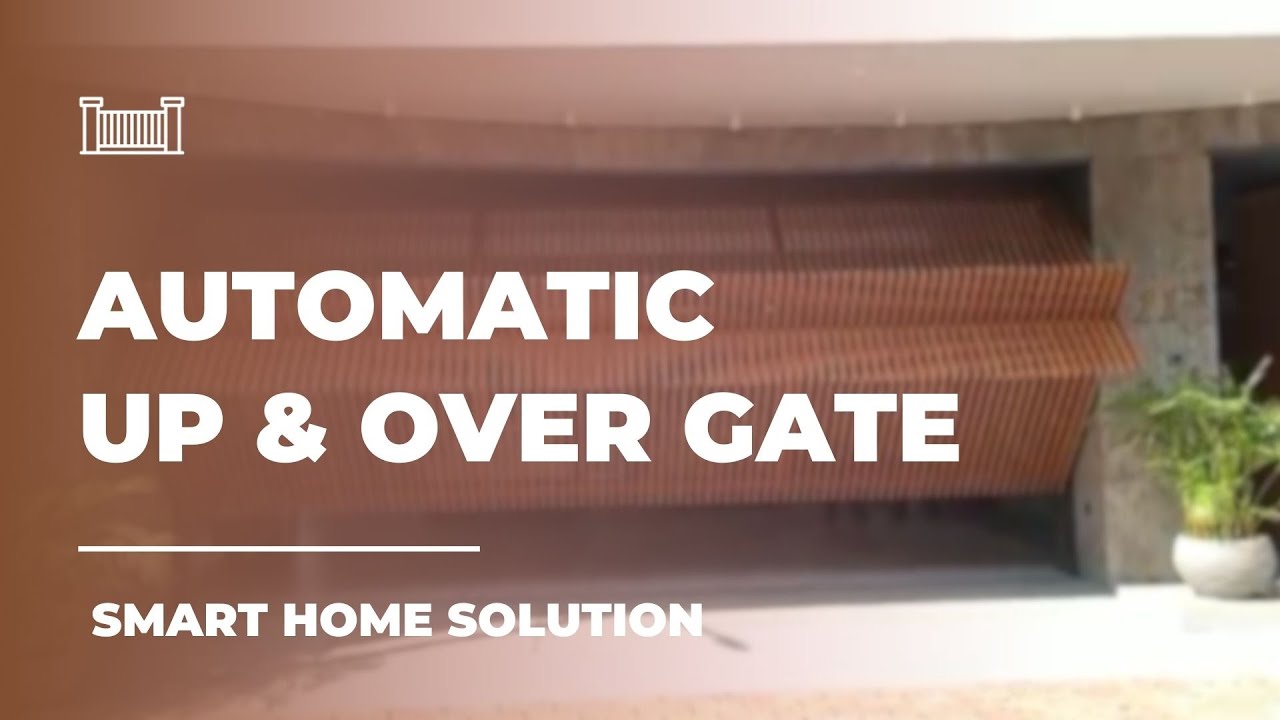 Automatic Up & Over Gate| Unique Gate Design|Smart Gate Design|Smart ...