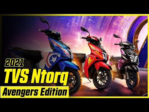 TVS Ntorq Marvel's Avengers Edition Promo | Motorcycle TV - YouTube