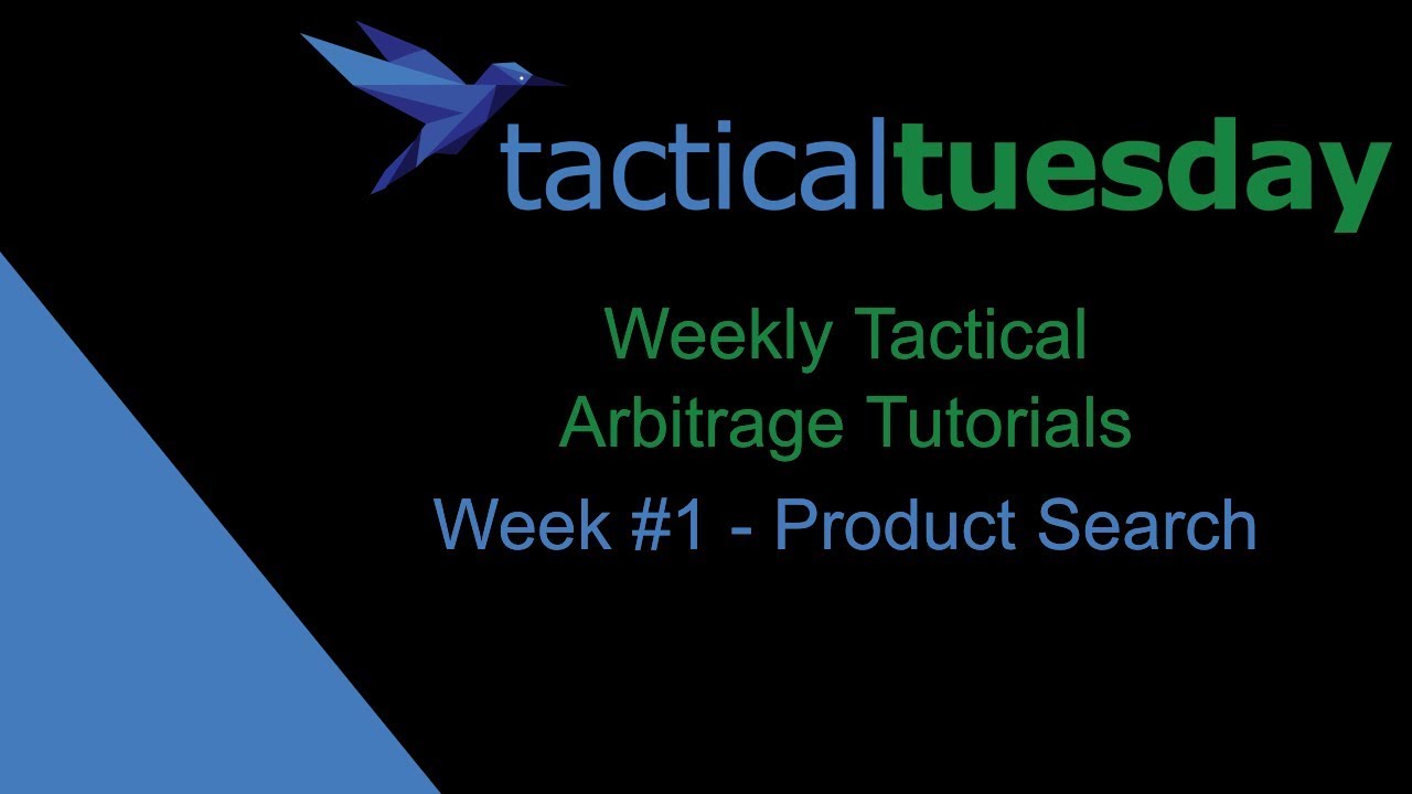 Tactical Arbitrage Product Search Tutorial - Tactical Tuesday #1 (2019 ...