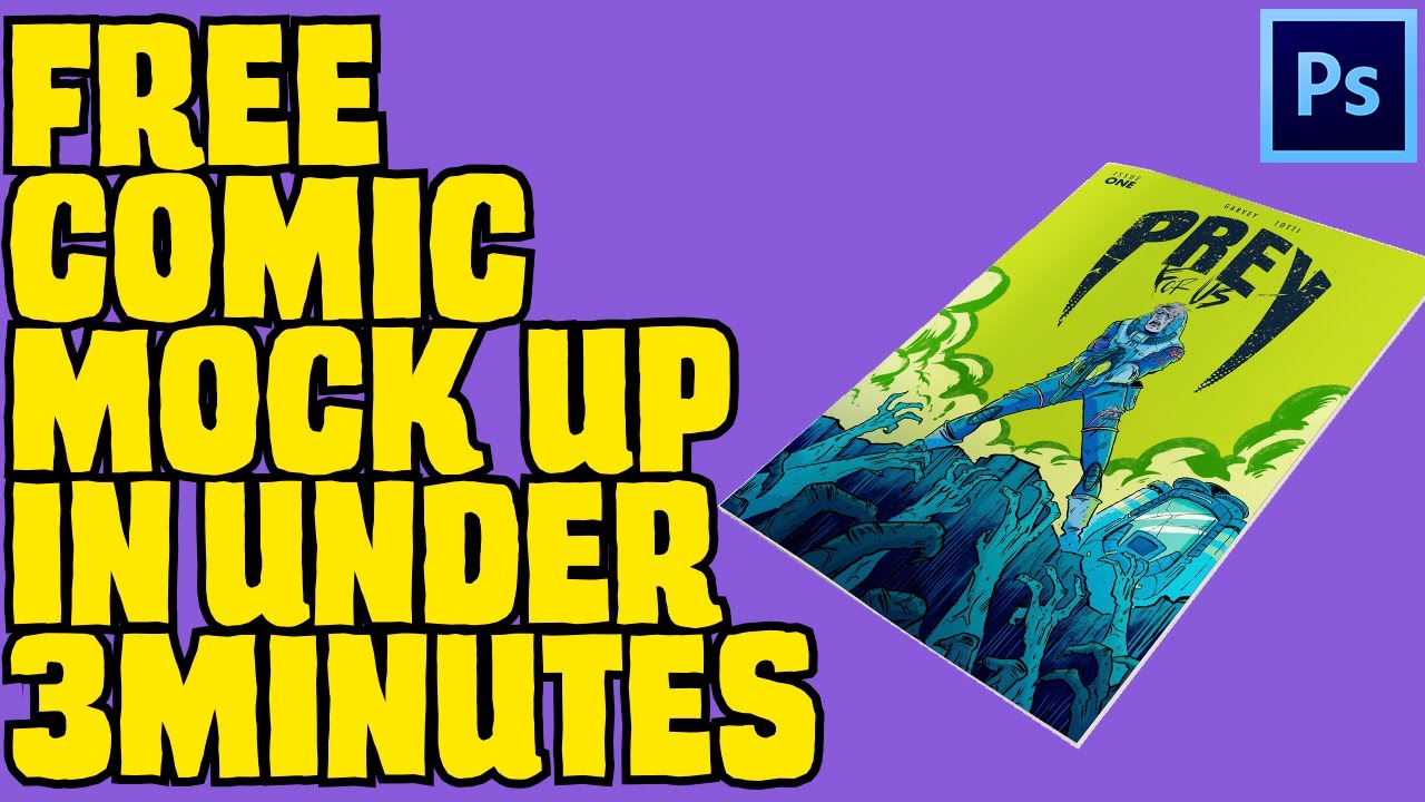 How To Make A Comic Cover Mockup. [2022] - YouTube