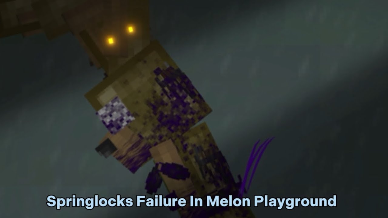 Springlock Failure In Melon Playground - YouTube