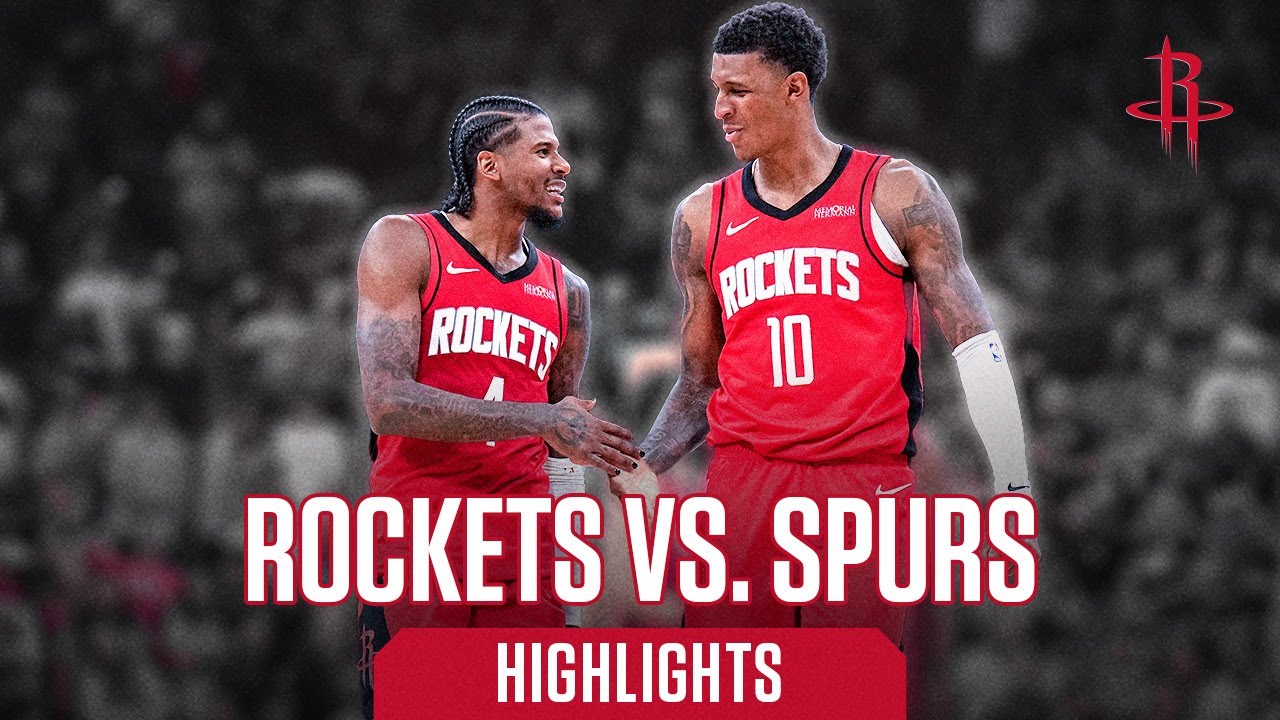 Game Highlights: Rockets vs Spurs 10/28/24 - YouTube