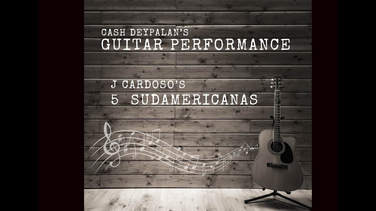 J. Cardoso - 5 Sudamericanas | Live Performance by Cash D. - YouTube