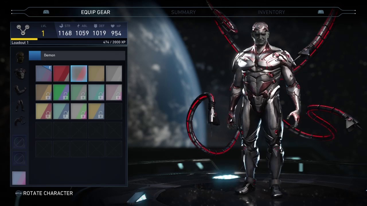 Injustice 2-Gear Showcase (Including Shaders and Premier Skins) - YouTube