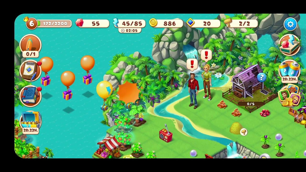 Tropical Merge #2 - Android Gameplay | Be yourself Gamer - YouTube