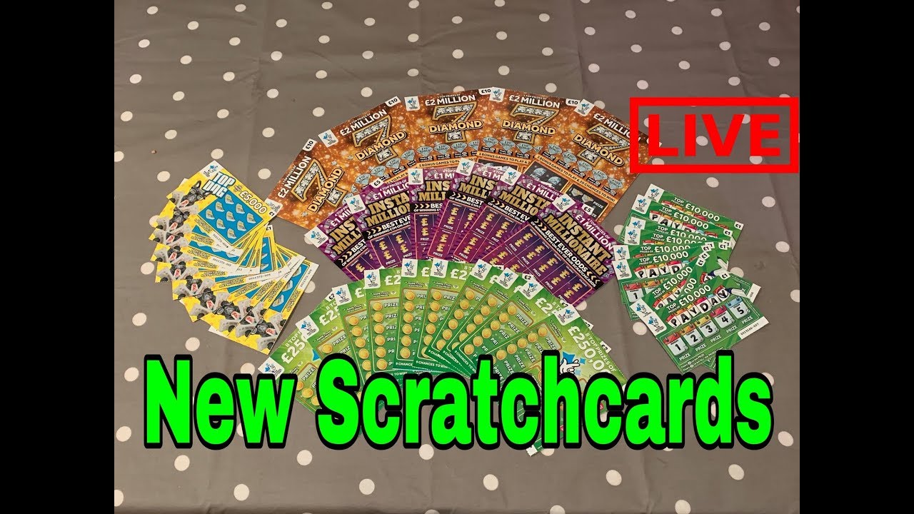NEW Scratchcards LIVE BIG VIDEO - YouTube