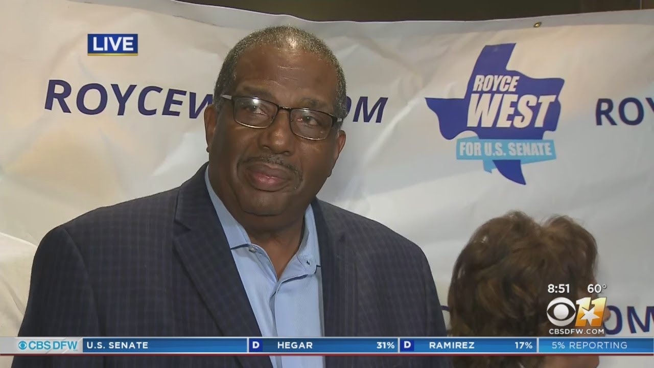 Texas Sen. Royce West Says He's "Confident" He Will Be In Runoff - YouTube