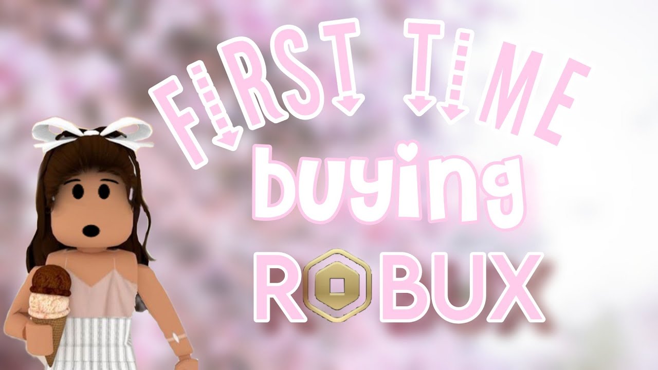 FIRST TIME BUYING ROBUX!! | Robux Shopping Spree | Roblox Angel's ...