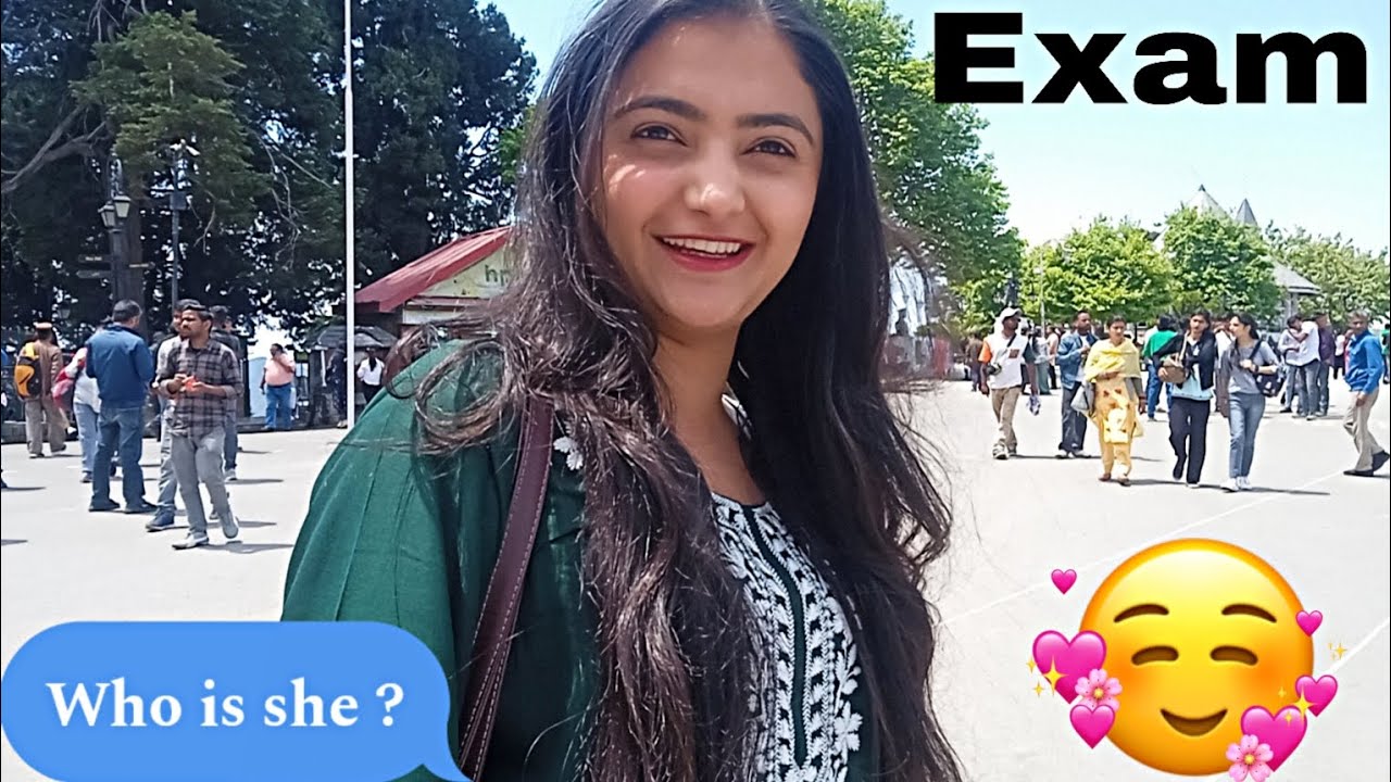 Finally Vo mil gyi 😘 Exam day At Kotshera college Shimla - YouTube
