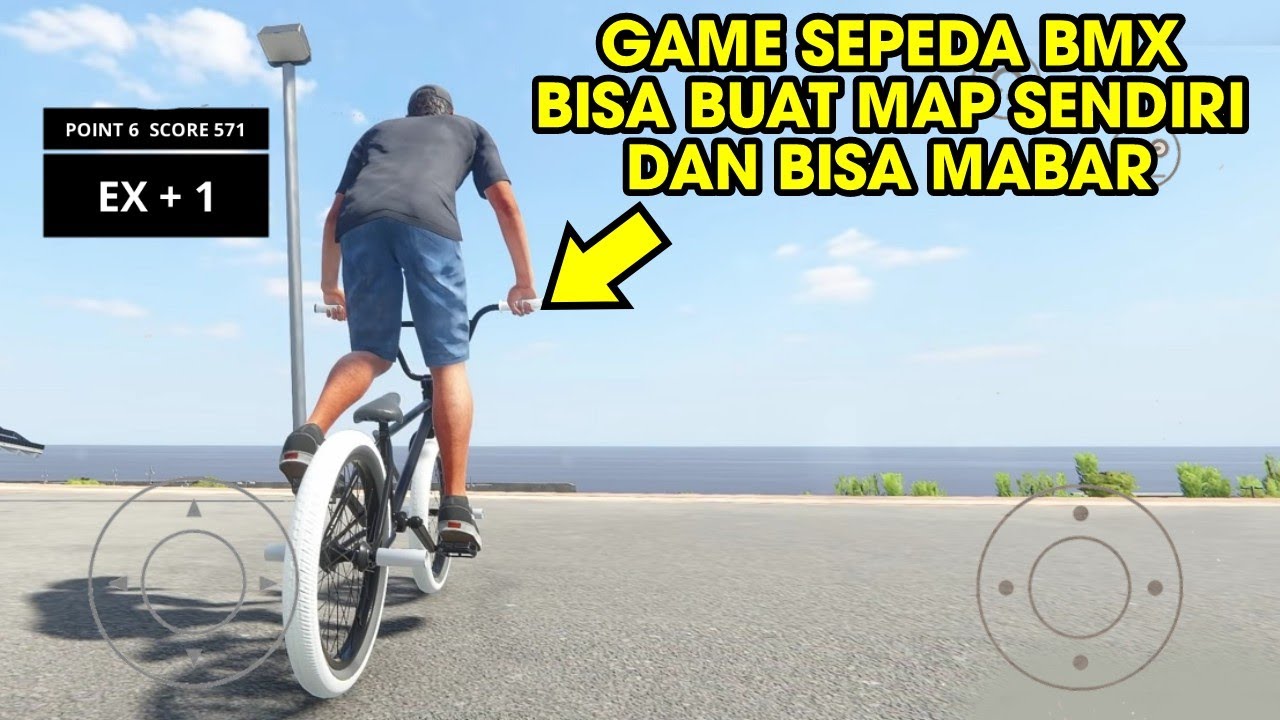 Bisa Buat Map Sendiri dan adu Skill !! Game Sepeda BMX Terbaik Android ...
