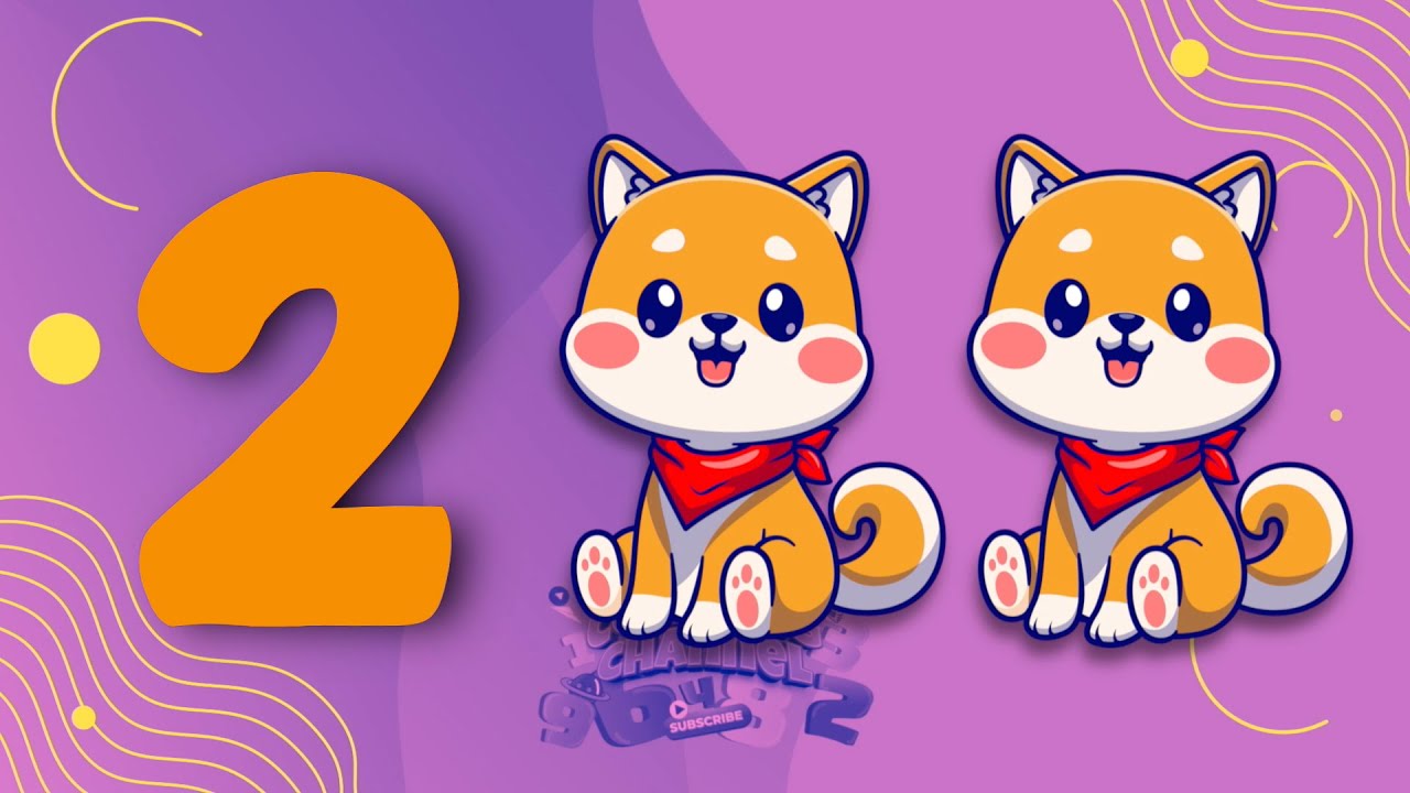 🐾 Doggy Dash: Count & Learn Numbers IN ENGLISH 0 to 30 with Adorable ...