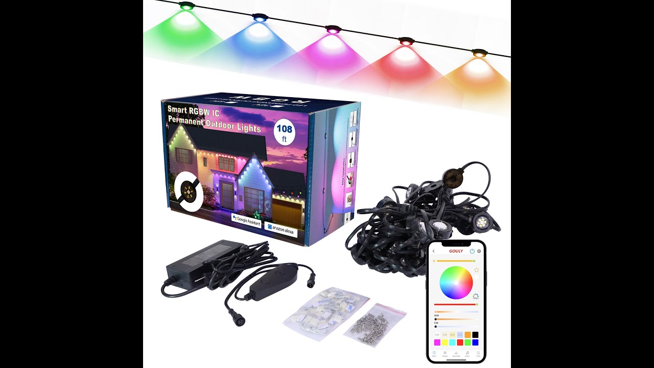 Gouly Permanent Light Kit 36V 48V - YouTube