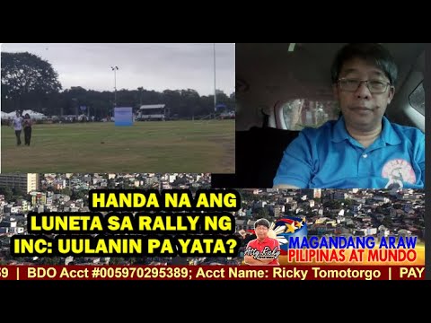MAGANDANG ARAW (01/11/2025) - HANDA NA ANGLUNETA SA RALLY NG INC ...