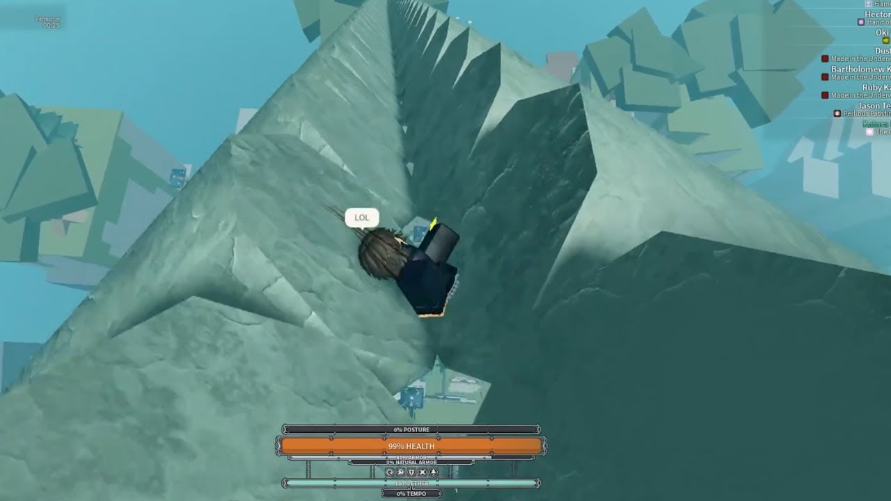 Man Creates Giant Slide in Deepwoken - YouTube