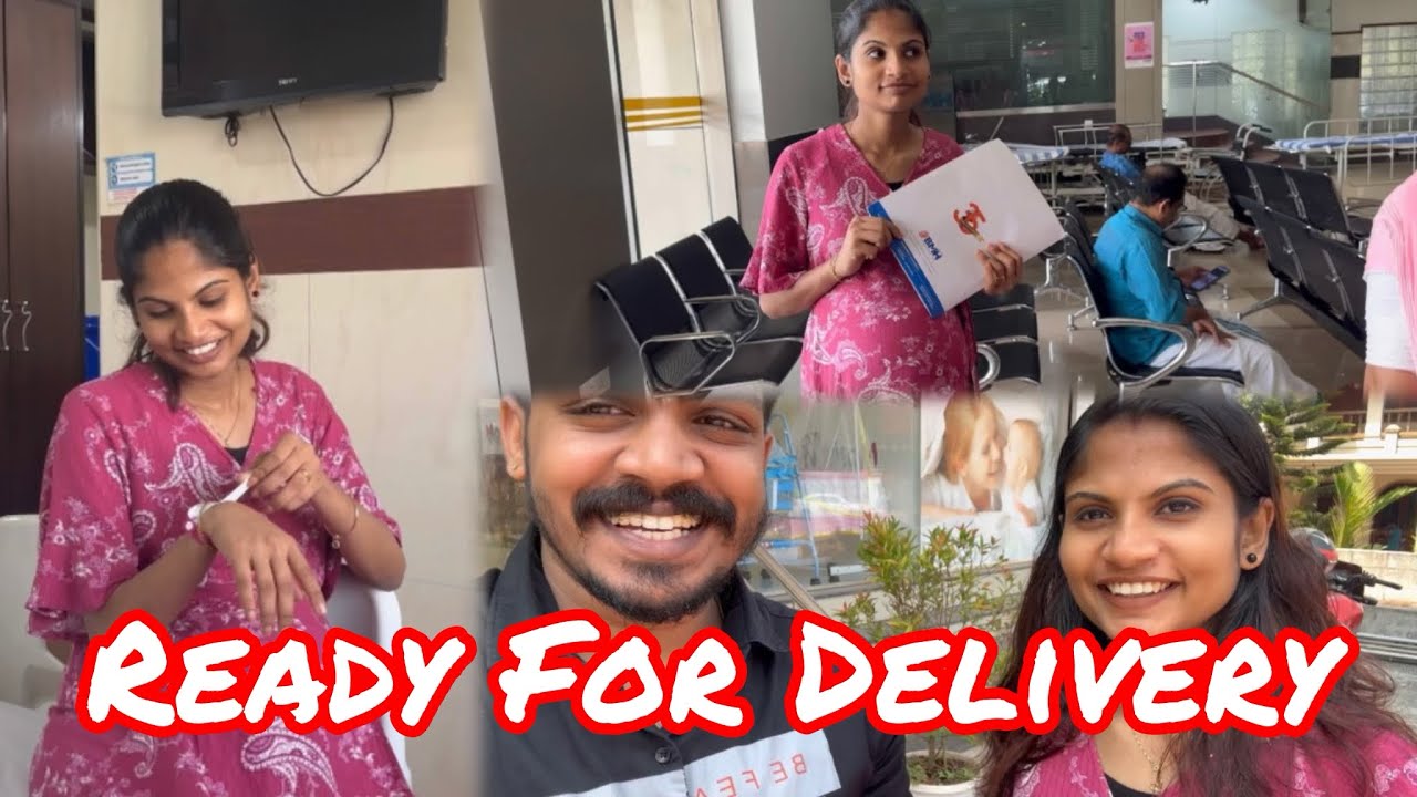 Day before delivery , Admitted in hospital 🥰 #aswathyamarnath # ...