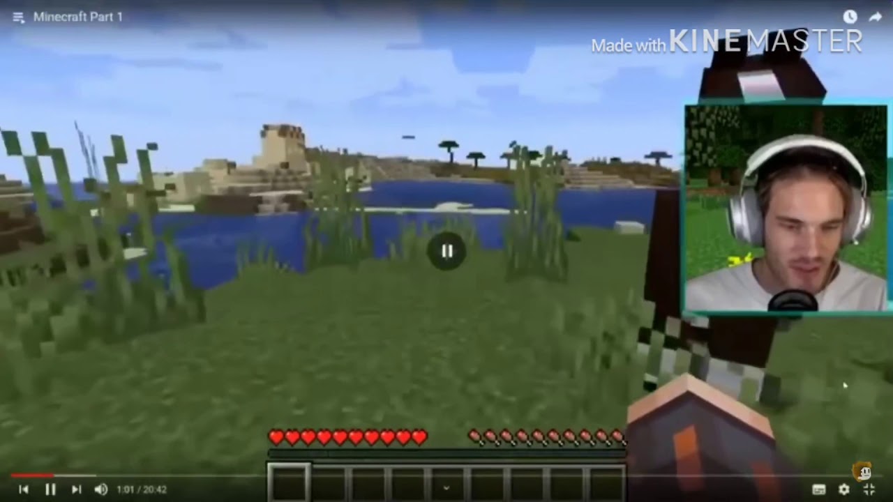 Pewdiepie minecraft compilation #1 - YouTube