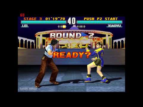 Tekken 3 (PS1) Gameplay - Lei Wulong