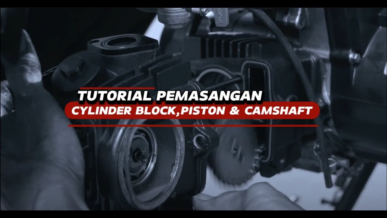 PEMASANGAN CYLINDER BLOCK, PISTON & CAMSHAFT TEIKOKU PARTS INDONESIA ...