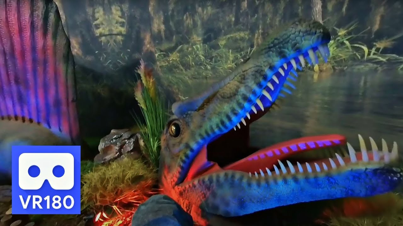 3D VR Spinosaurus Jurassic World Dinosaur - YouTube