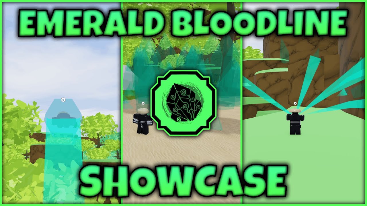 [CODE] Emerald Bloodline Showcase (God Crystal) - Shindo Life Roblox ...