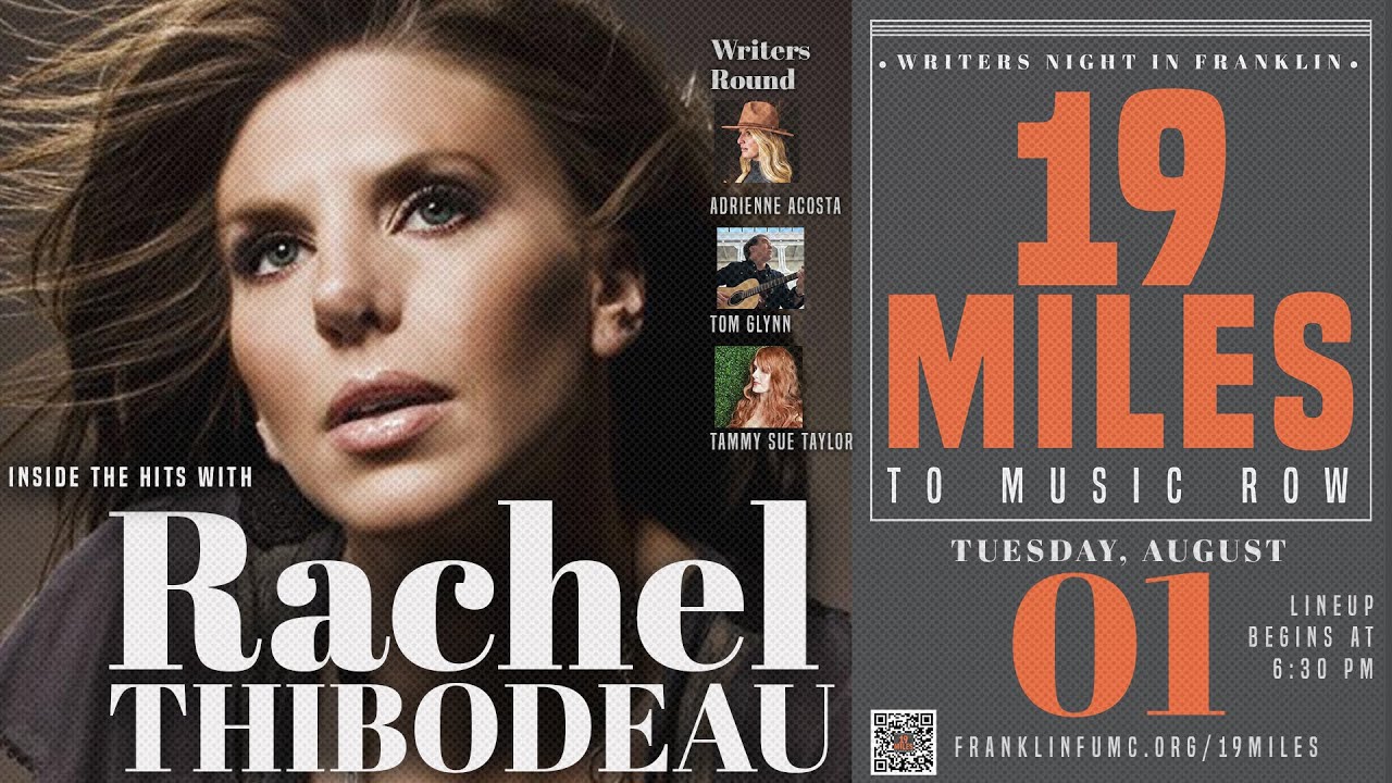 19 Miles to Music Row with Rachel Thibodeau Aug 1, 2023 - YouTube
