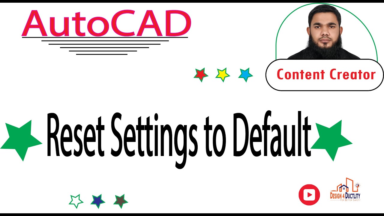 AutoCAD Reset Settings To Default 2023 AutoCAD Default Settings YouTube AutoCAD Reset Settings To Default 2023 AutoCAD Default Settings YouTube